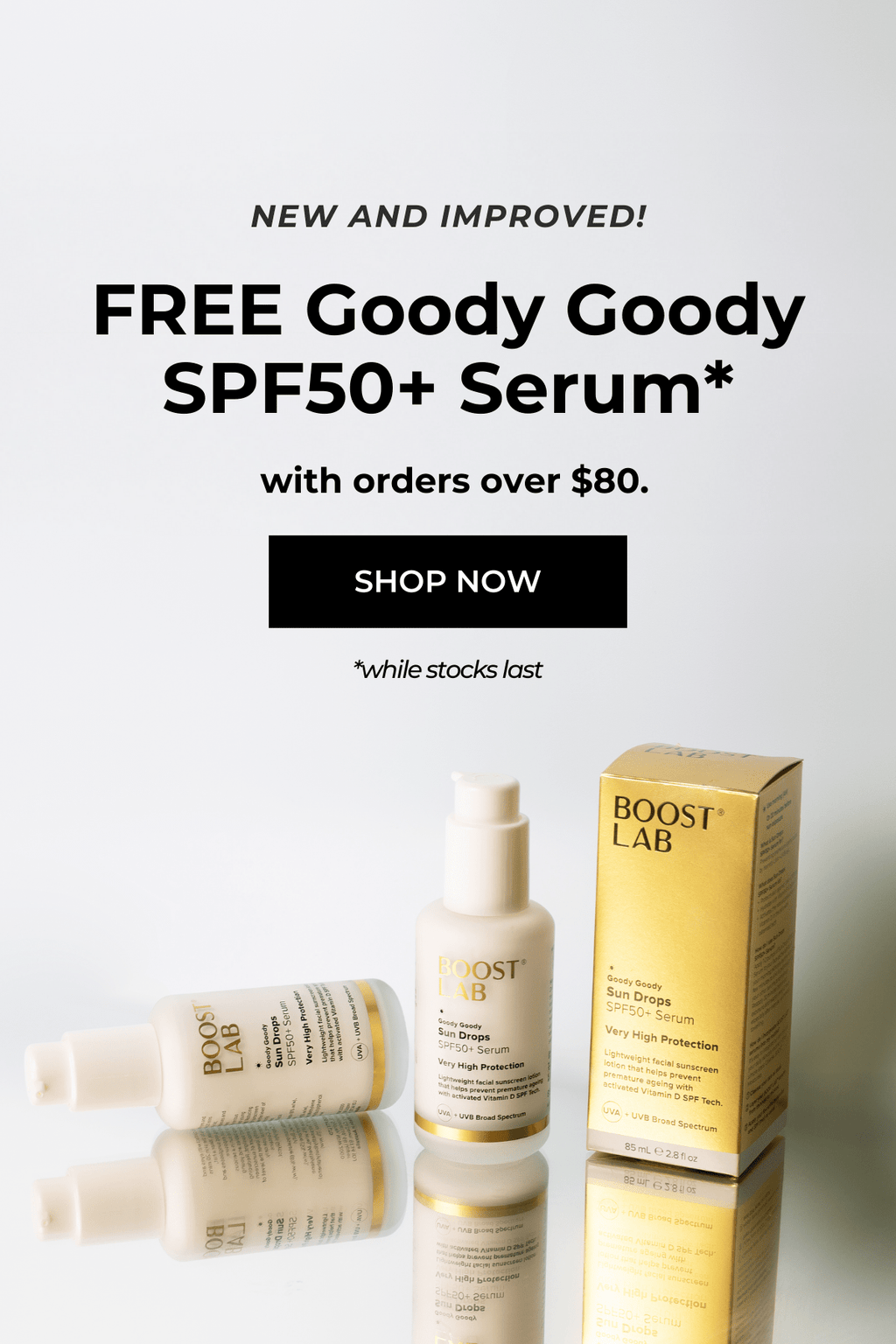 BOOST LAB | Affordable Clinically Proven Skincare
